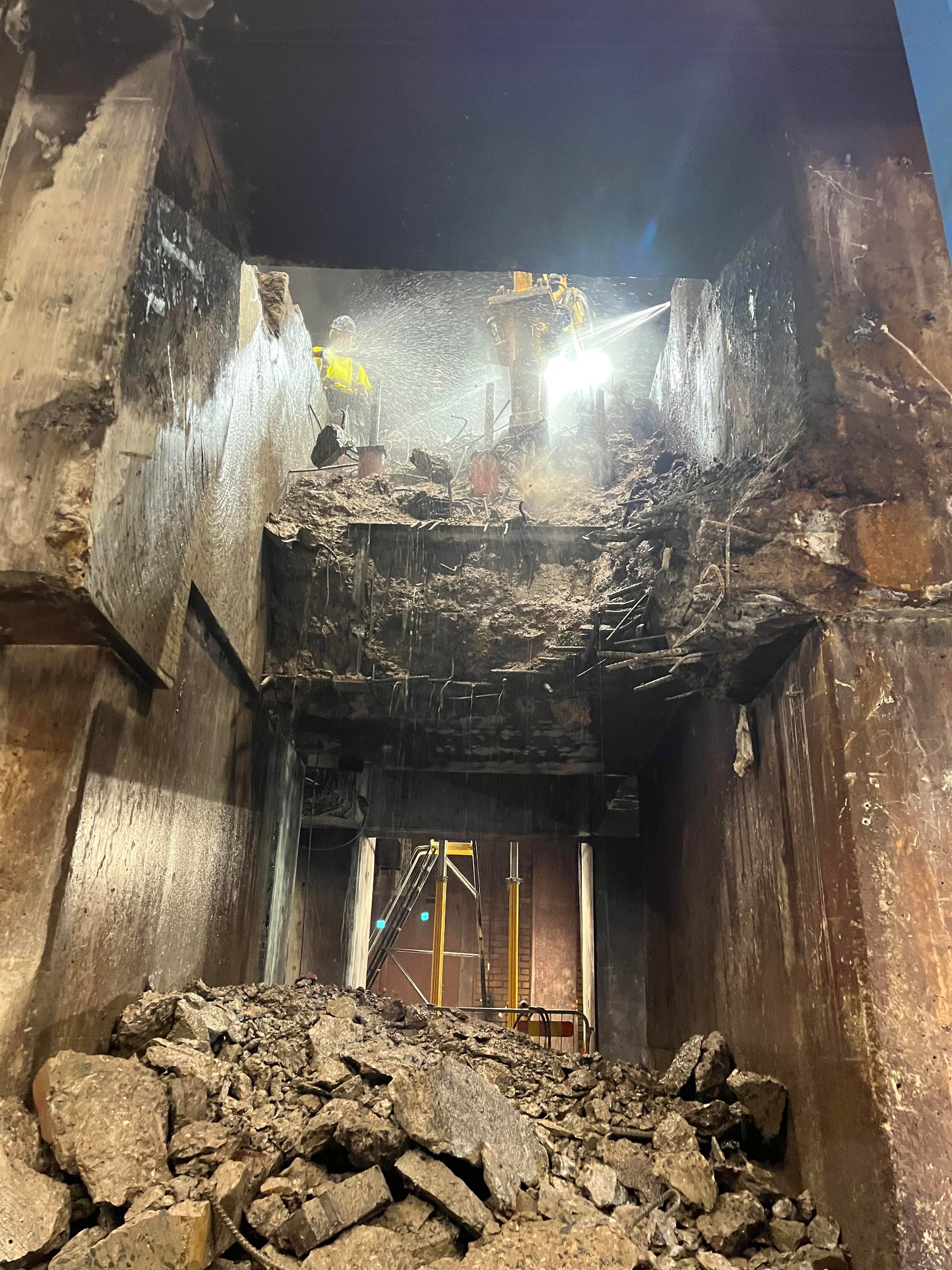 Professionell Demolering - Bamsejobb för VOID hos Ovako i Hällefors
